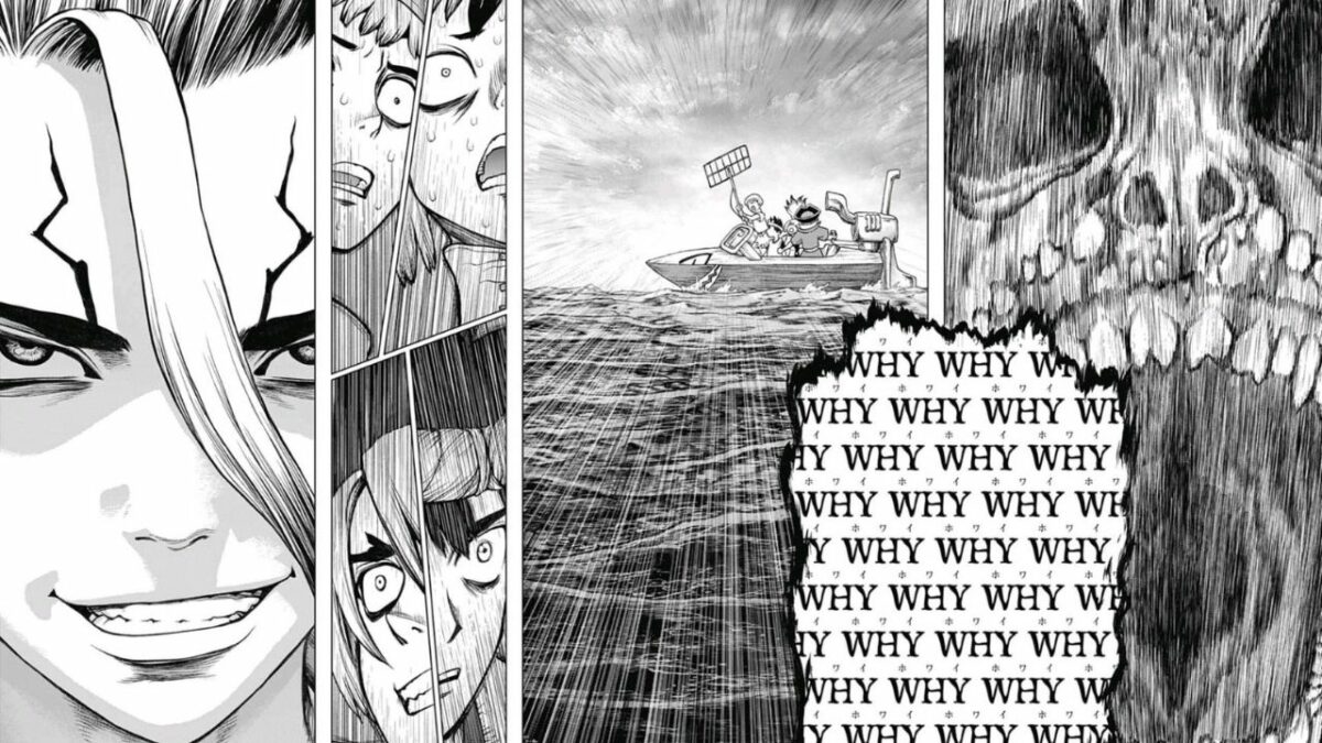 Dr. Stone Chapter 227 Hints at Why-Man’s Identity