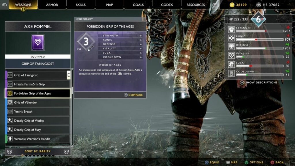 What’s the best axe pommel in God of War?