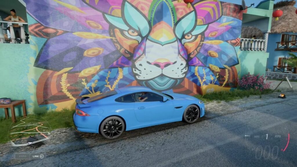 Where to find Farid Rueda’s lion mural in Forza Horizon 5?