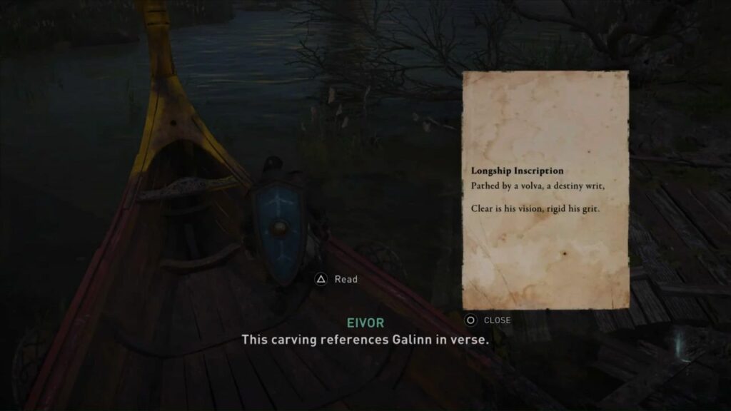 Where is the yellow longship in Assassin’s Creed Valhalla?