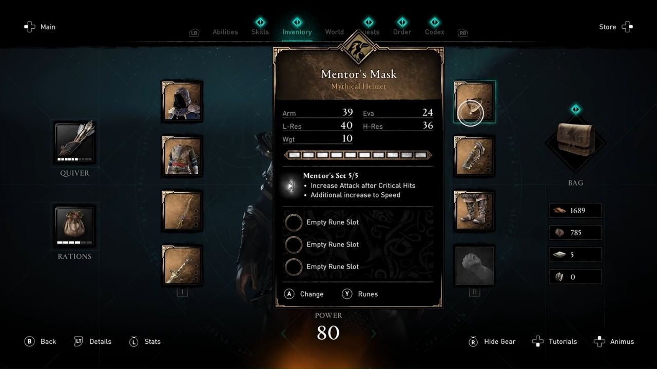 Where is the Mentor’s armor in AC Valhalla? Location Guide