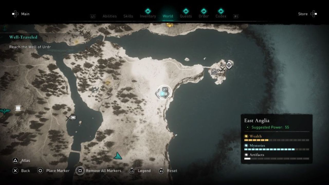 Where to take the Seer in AC: Valhalla Life-Blood Quest?