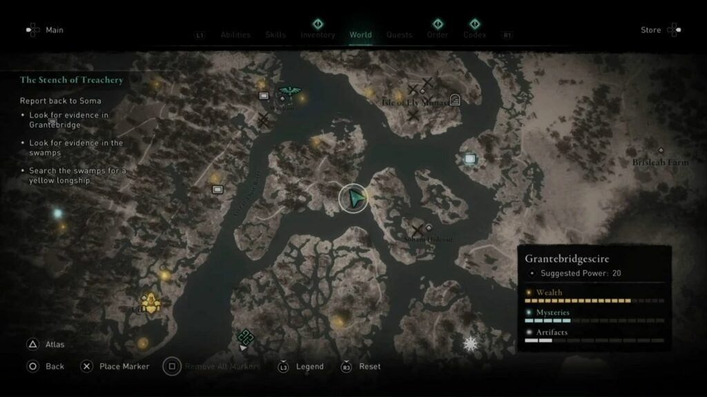 Where is the yellow longship in Assassin’s Creed Valhalla?
