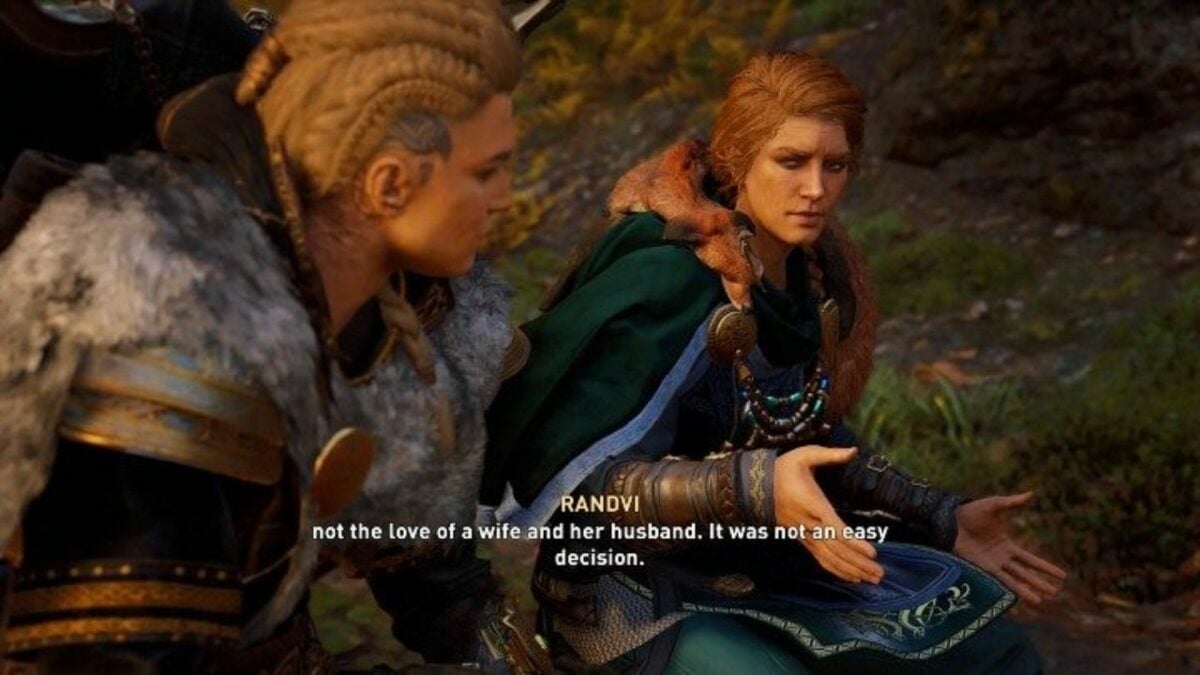 What happens when you break up with Randvi in AC Valhalla?