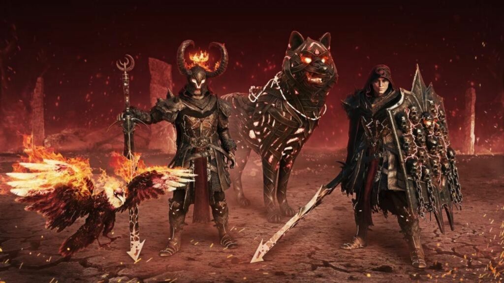 How to obtain the Hel’s Damnation armor set pack in AC Valhalla?