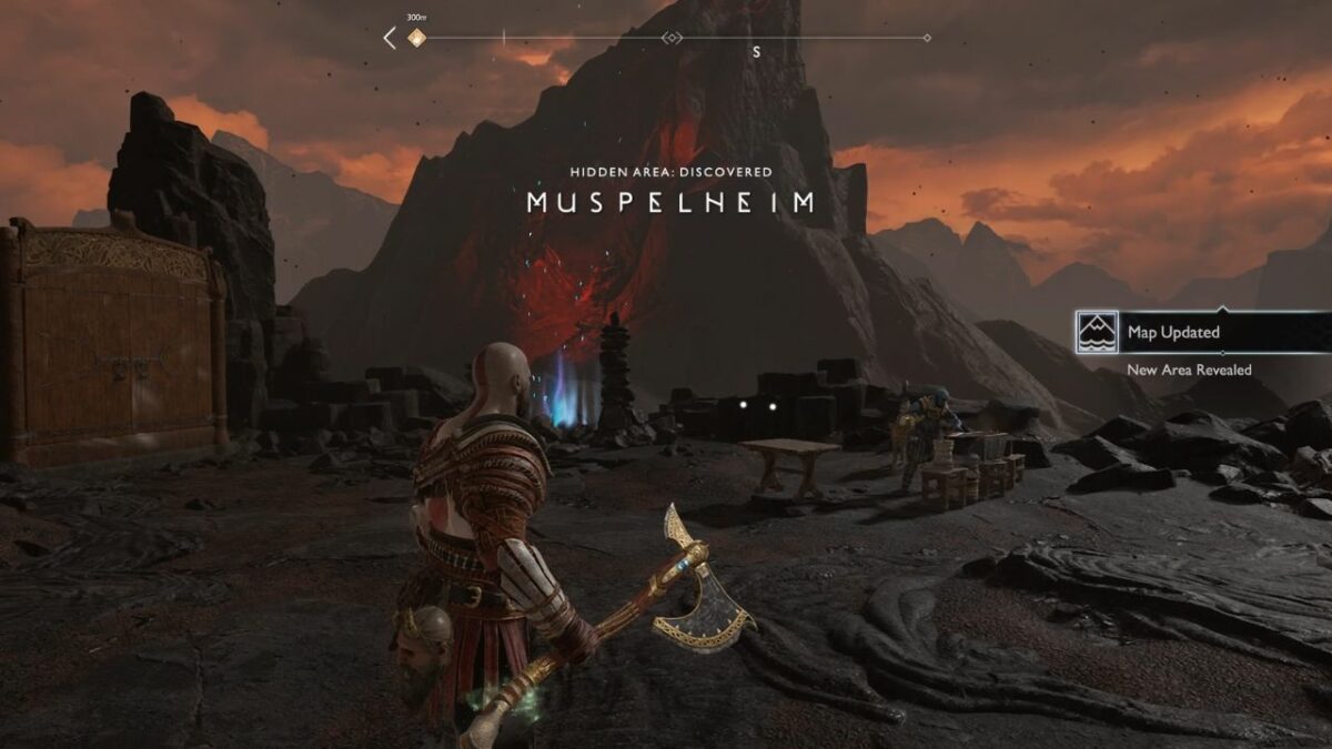 How to get Muspelheim smoldering ember in God of War 4?