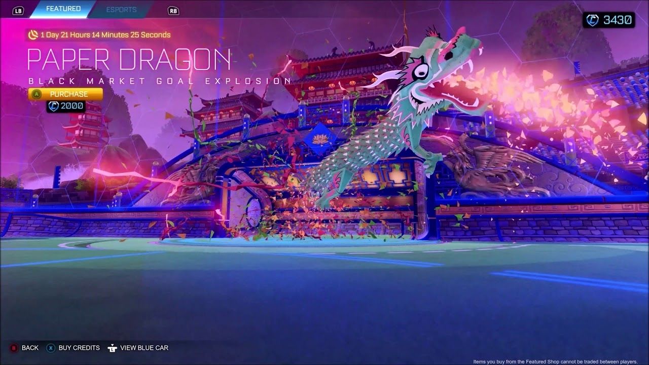 Best and Rarest Goal Explosions in Rocket League – Ranked