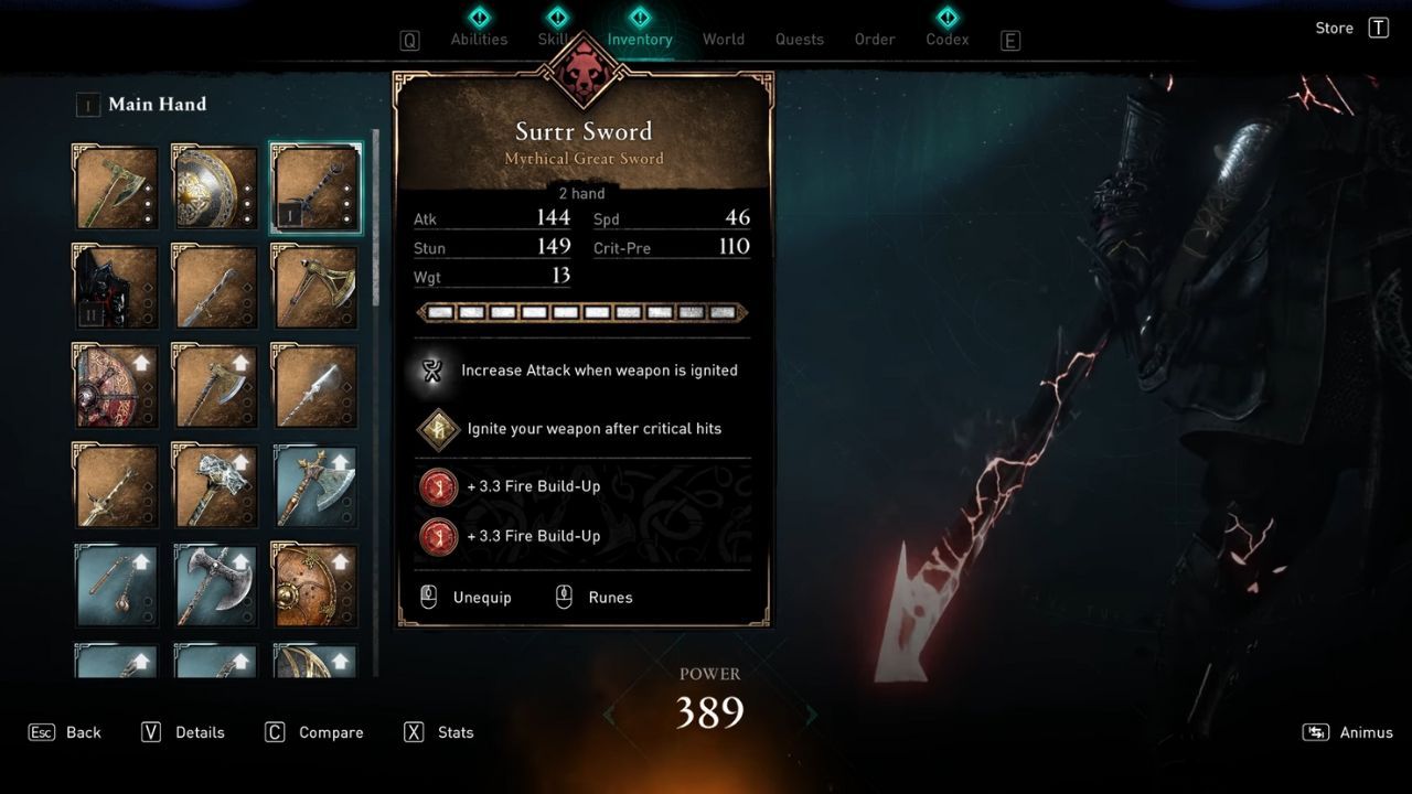 How to obtain the Hel’s Damnation armor set pack in AC Valhalla?