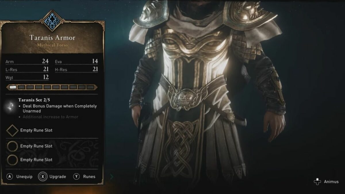 How to get the Taranis armor set in AC Valhalla? Easy Guide