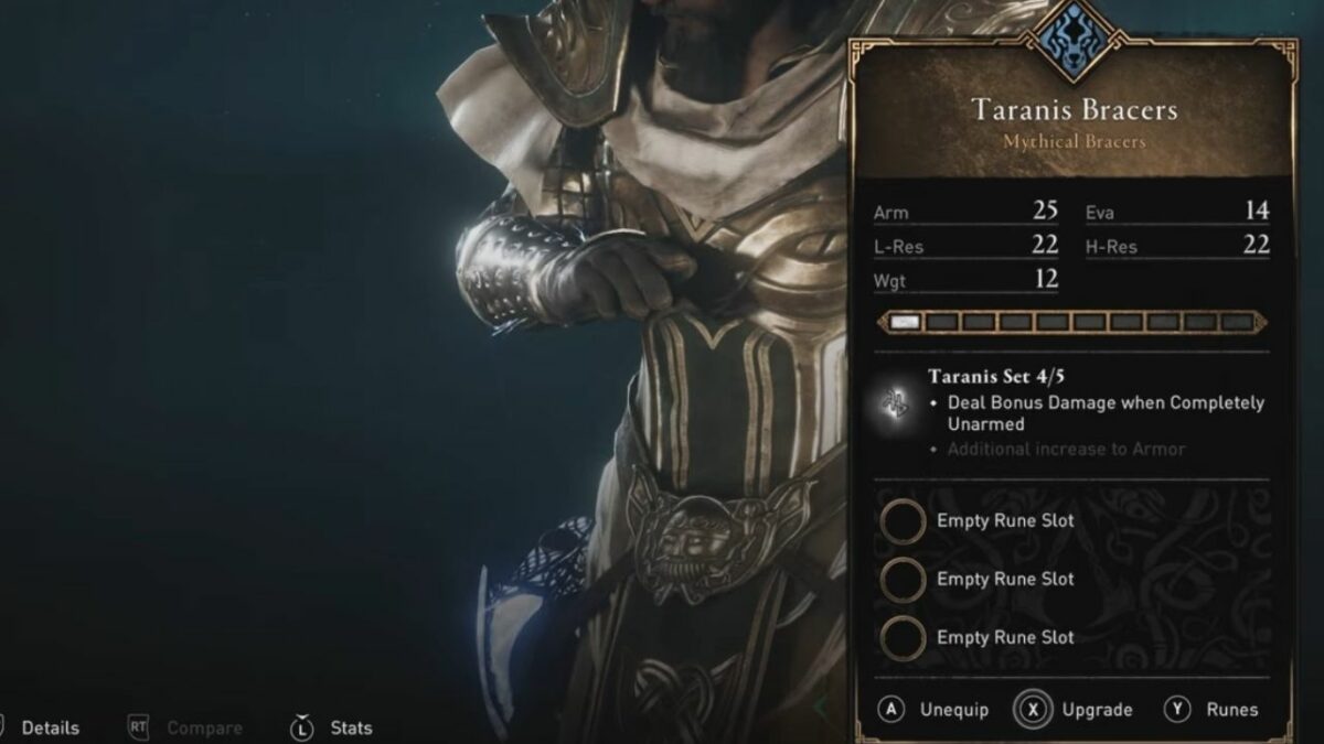 How to get the Taranis armor set in AC Valhalla? Easy Guide