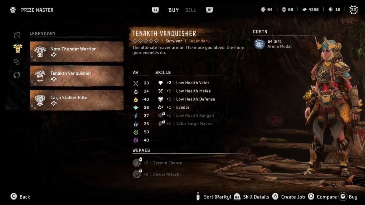 Las mejores armaduras en Horizon Forbidden West: atuendos legendarios