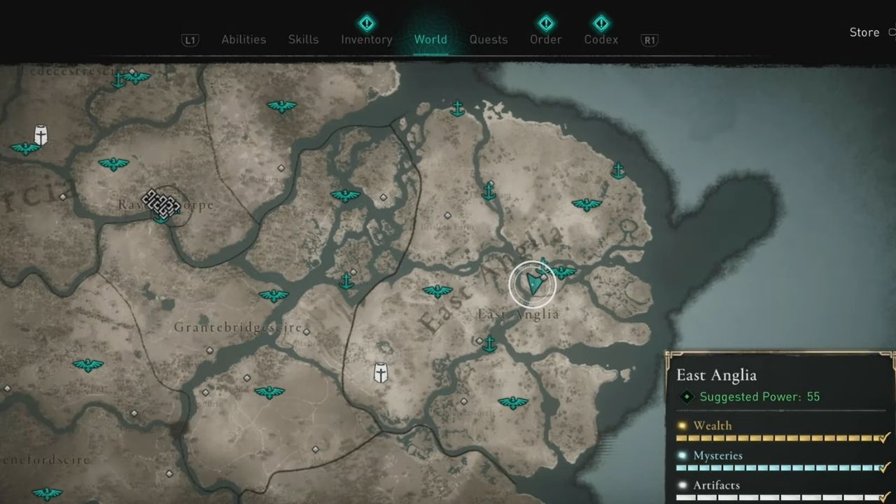 All Orlog Players’ Location in Assassin’s Creed Valhalla