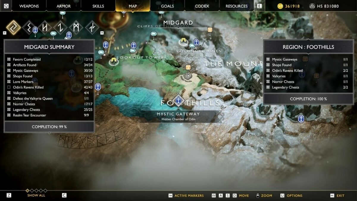 ¿Dónde encontrar las Valquirias en God of War?