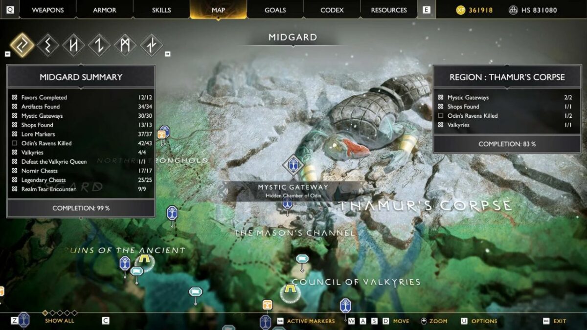 Where to find the Valkyries in God of War?