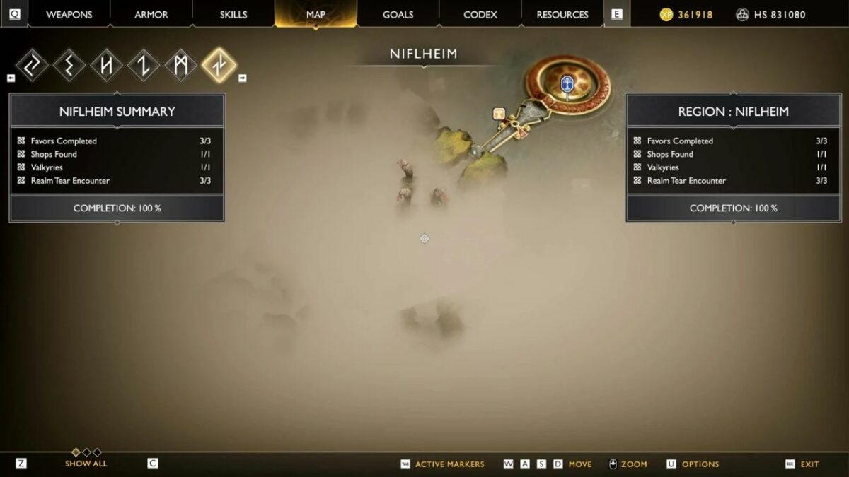 ¿Dónde encontrar las Valquirias en God of War?