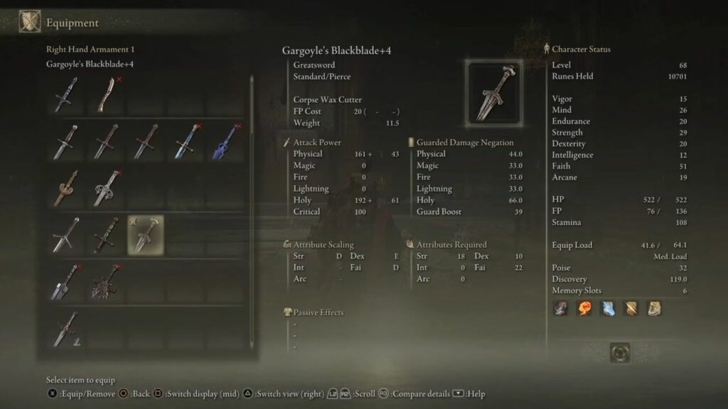 Meilleures armes pour la construction de foi dans Elden Ring – Guide des armes