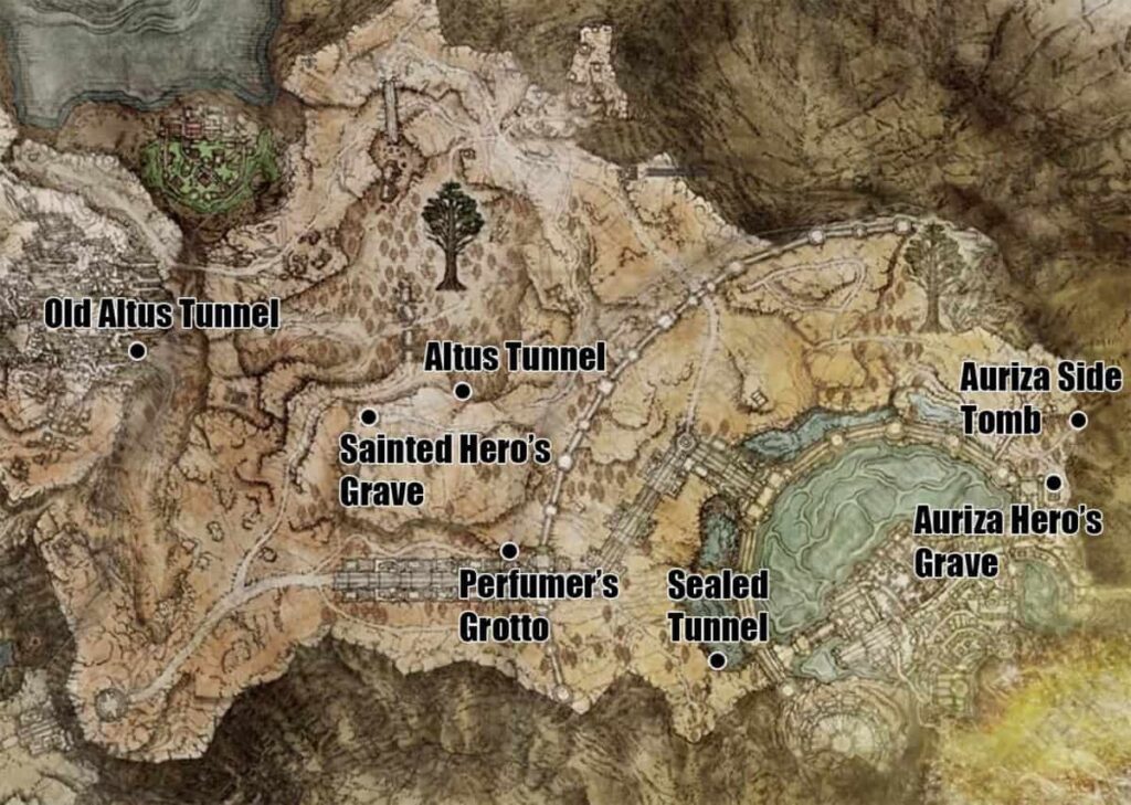 Where are all the Elden Ring dungeons? Who are the bosses?
