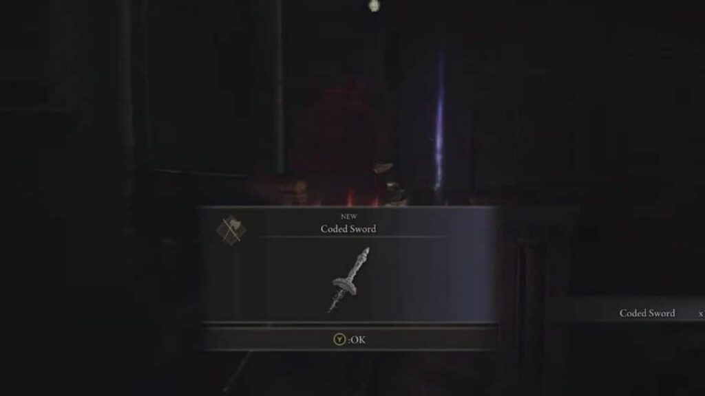 Where can players locate the Coded Sword in Elden Ring?