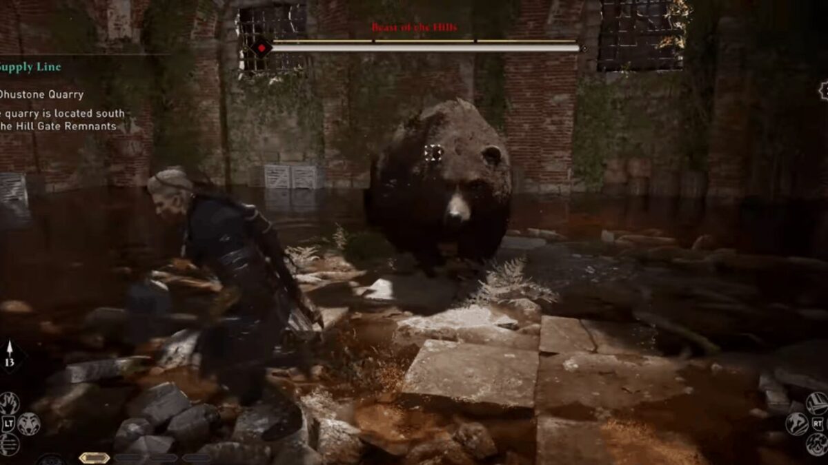 Where can you find the Beast of the Hills in AC Valhalla?