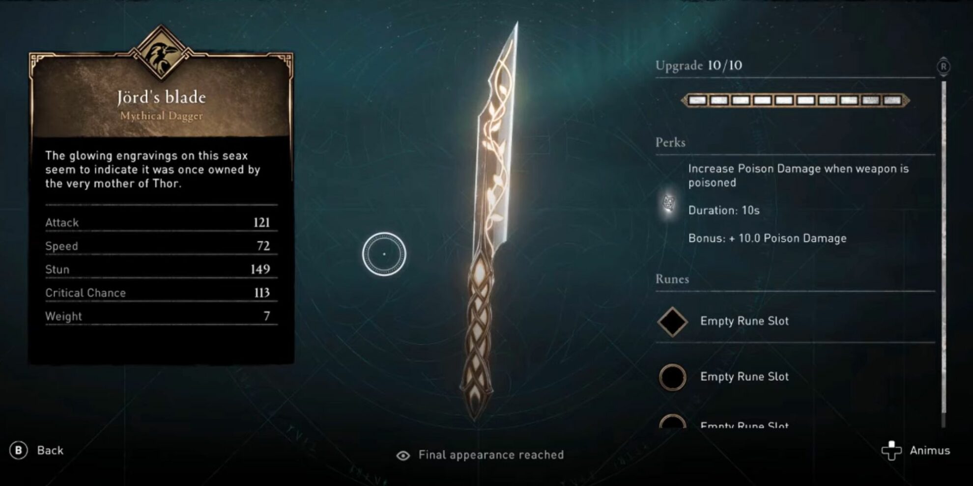 Which is the best dagger in Assassin’s Creed Valhalla?