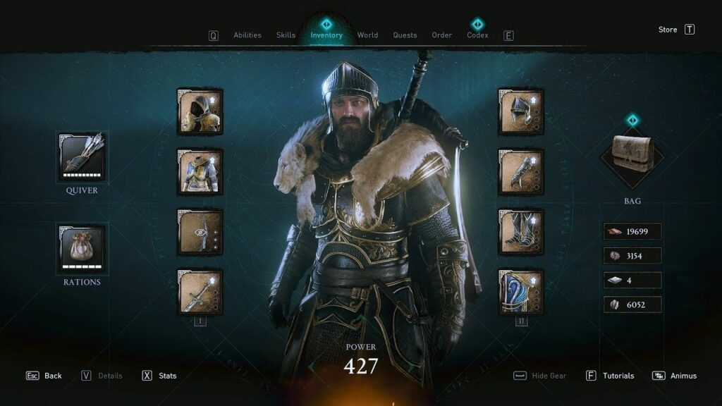 How to get the Knight of the Round Table set in AC Valhalla?