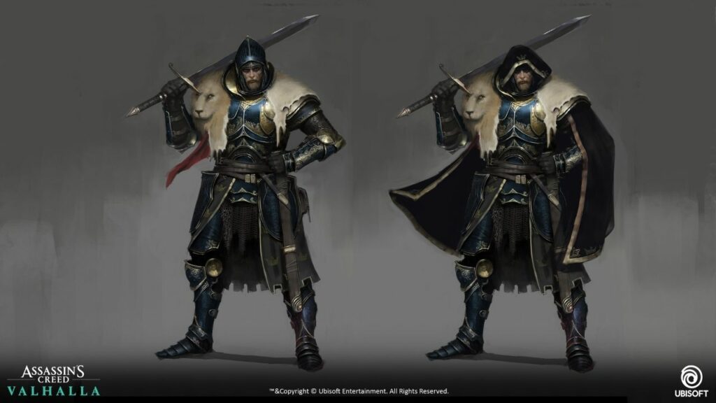 How to get the Knight of the Round Table set in AC Valhalla?
