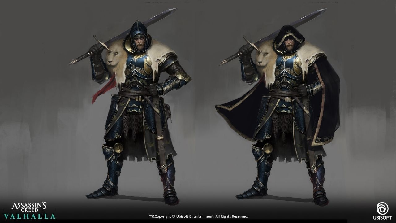 How to get the Knight of the Round Table set in AC Valhalla?