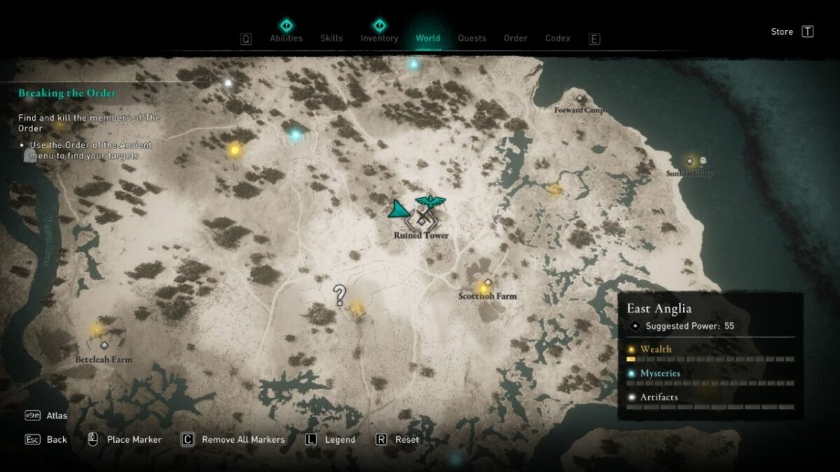 How to find and kill the Ash-Spear in AC Valhalla?
