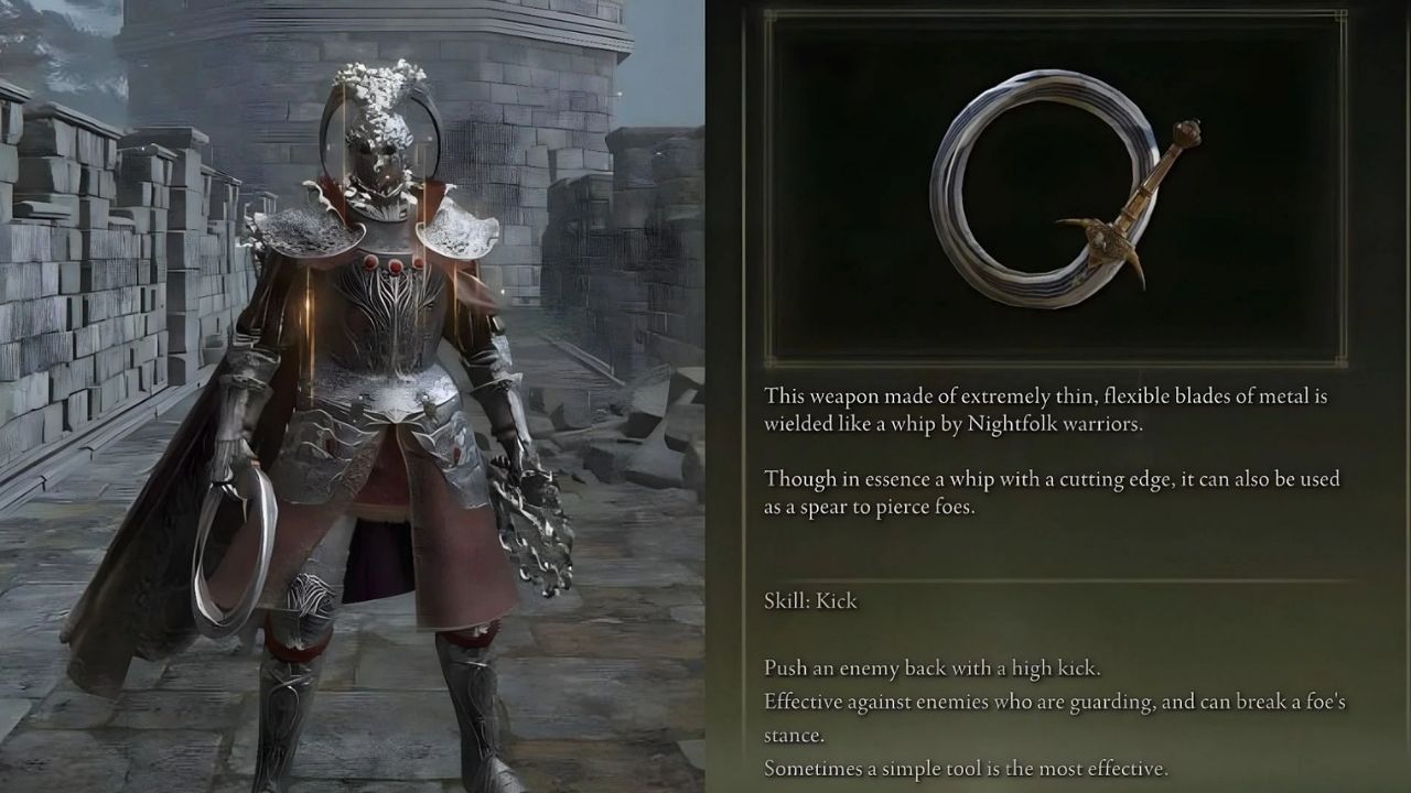 How can you get your hands on the Urumi whip in Elden Ring?