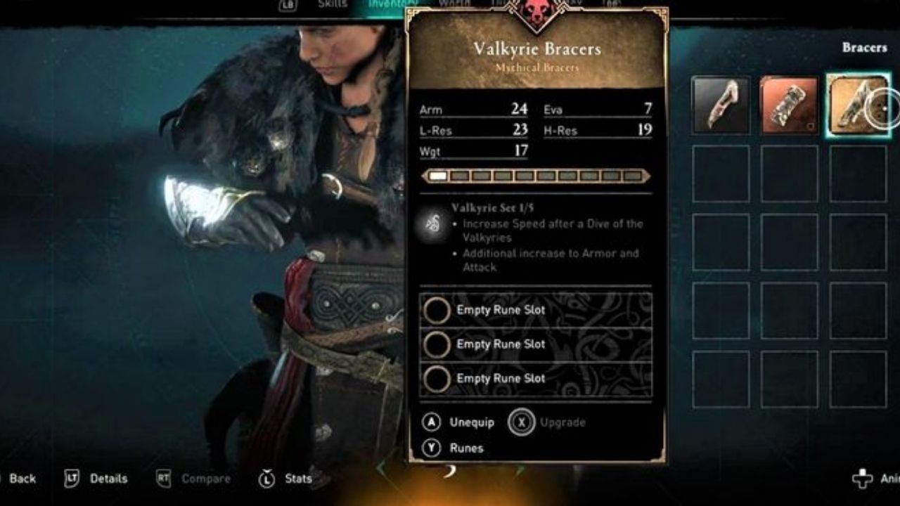 How to get the Valkyrie armor set in AC Valhalla? Easy Guide