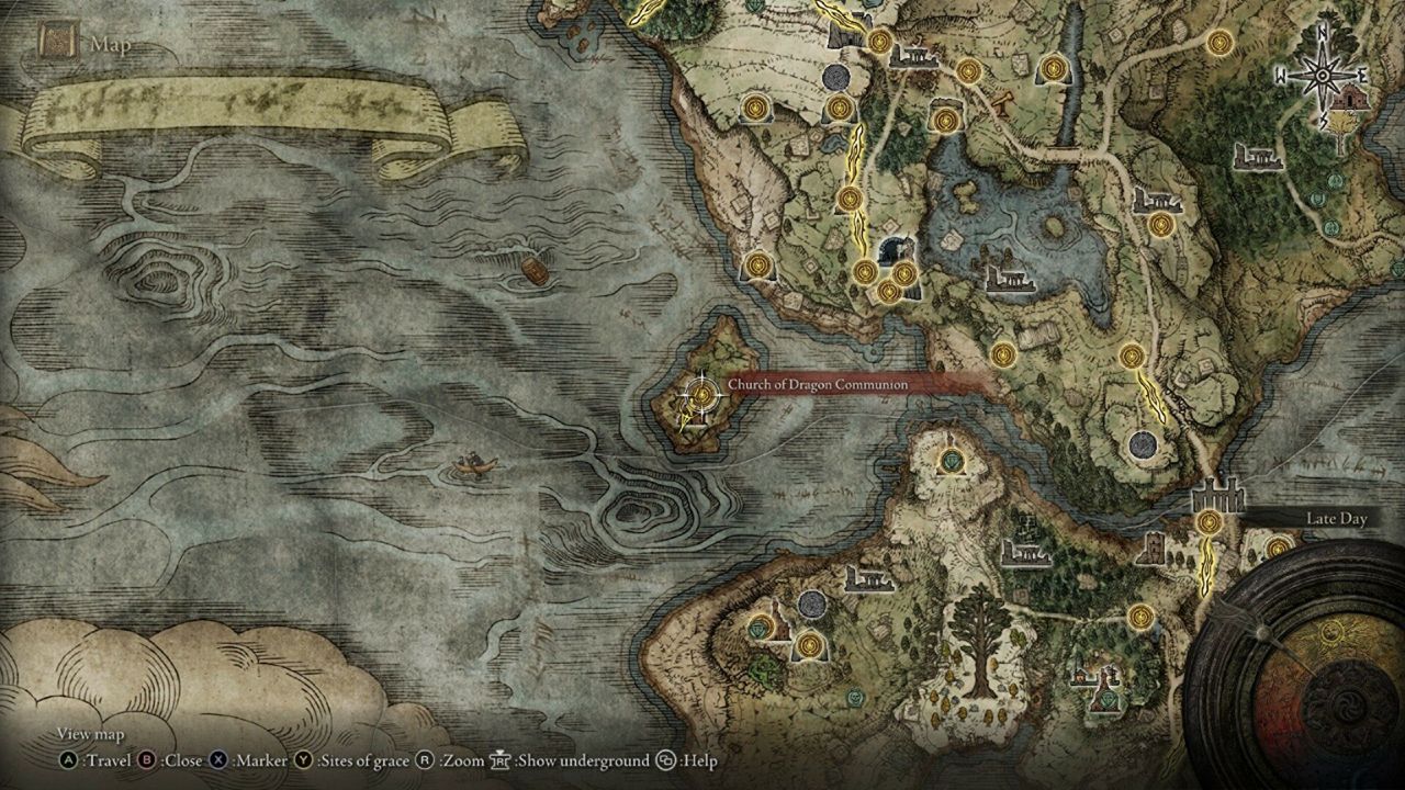 How to set foot on the Dragon Island in Elden Ring?