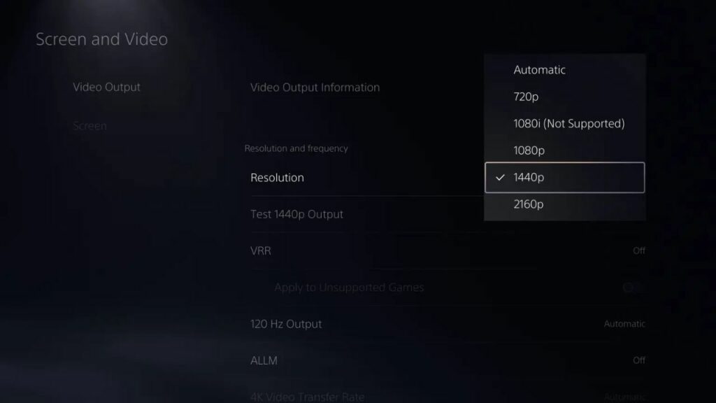 PS5 Beta Includes 1440p Display, Gameplay Interface & More