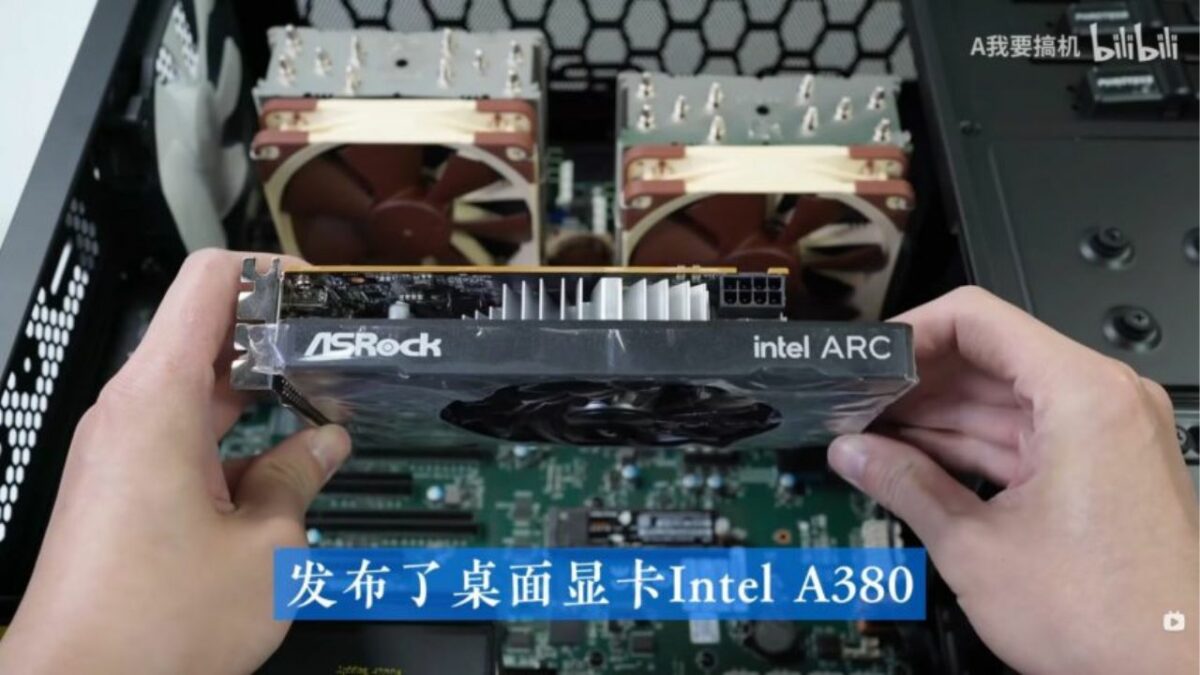After GUNNIR, ASRock To Launch Custom Intel Arc A380 GPU