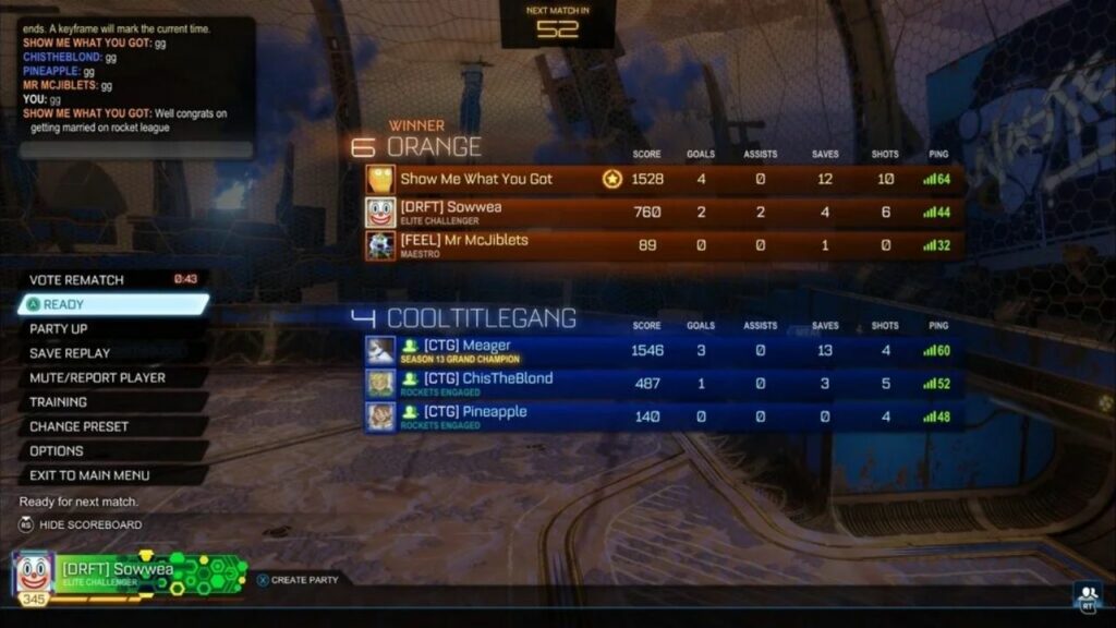 Top 10 des titres de joueurs les plus rares de Rocket League – Classement