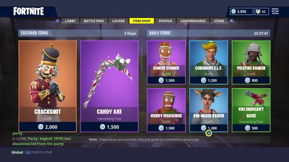 How much does an average player earn by playing Fortnite?