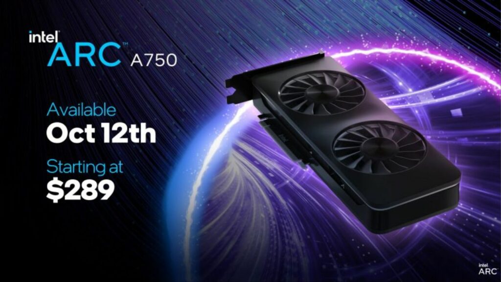 Intel Reveals A770 & A750 GPU Prices Prior to Oct 12 Launch