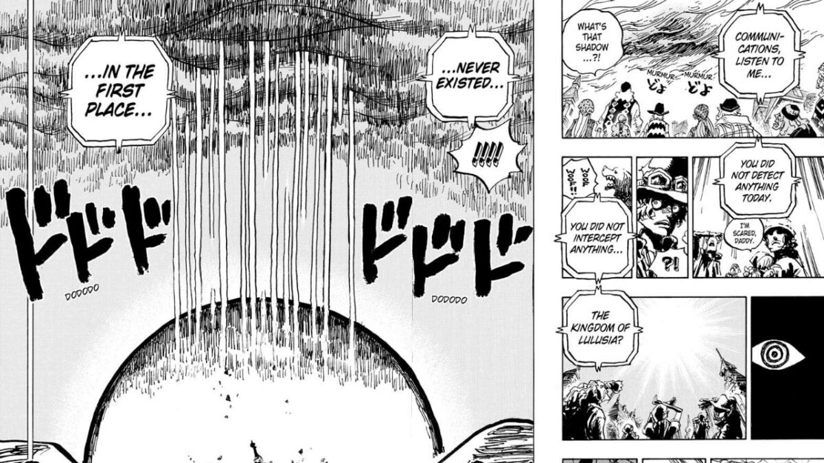 Did Sabo die in the Lulusia kingdom?