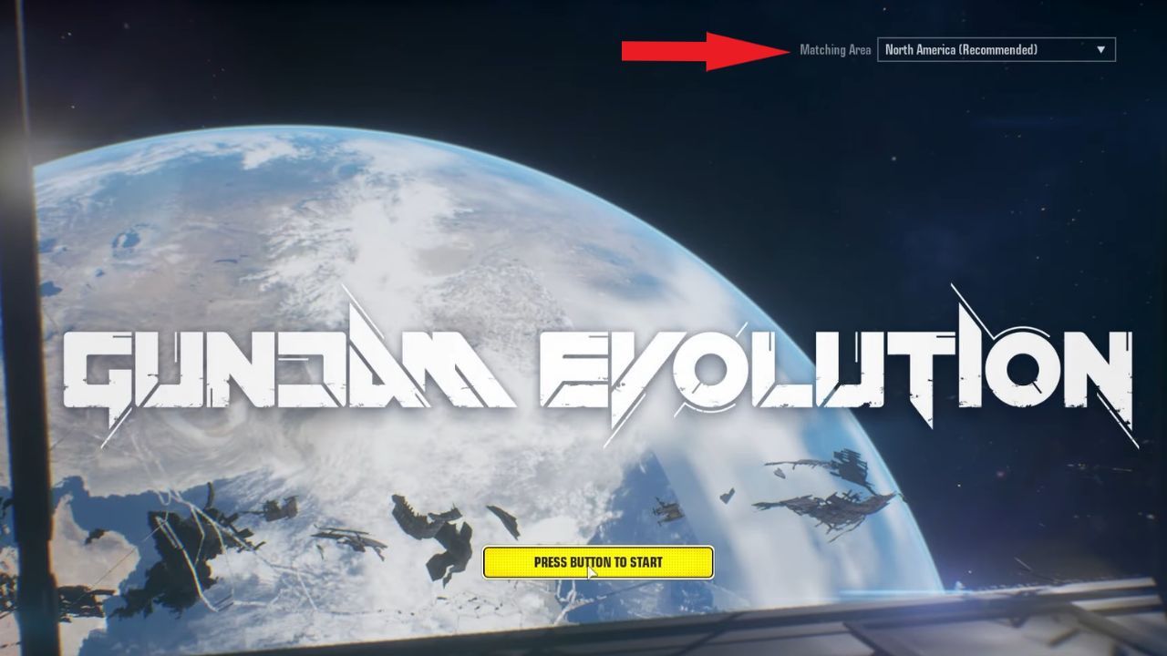 How to change server in Gundam Evolution? Why is it needed?