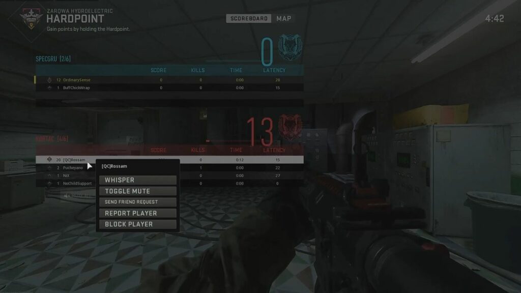 How to mute players and turn off voice chat in MW 2?