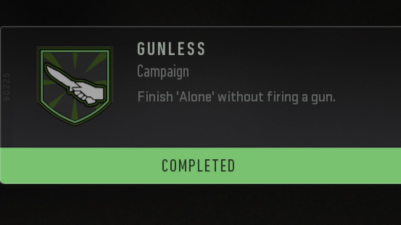 How to find a sharp weapon in the Alone mission in CoD MWII?