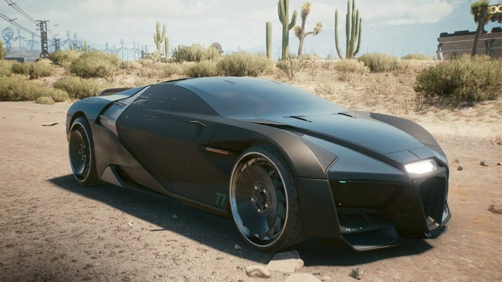 Die 5 besten Autos in Cyberpunk 2077 und wie man sie freischaltet!