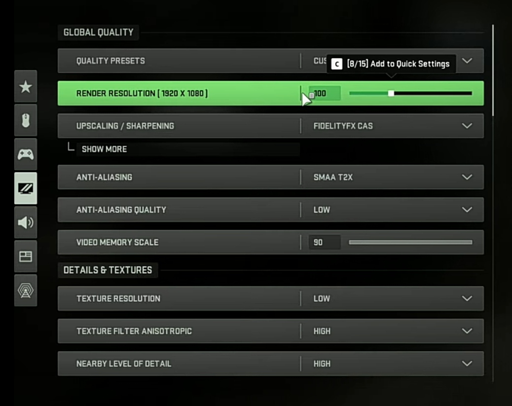 Best Settings to Boost FPS in Multiplayer—Call of Duty: MW2