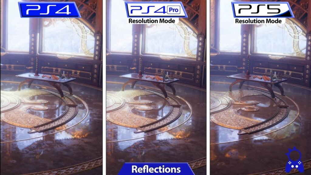 God of War Ragnarok PS4 vs PS4 Pro vs PS5 Comparisons