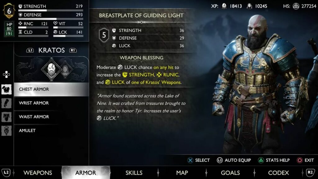 What is the best armor set in God of War Ragnarok?