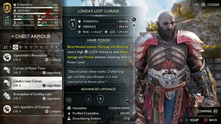 Lunda’s Armor Pieces Locations – God of War: Ragnarok