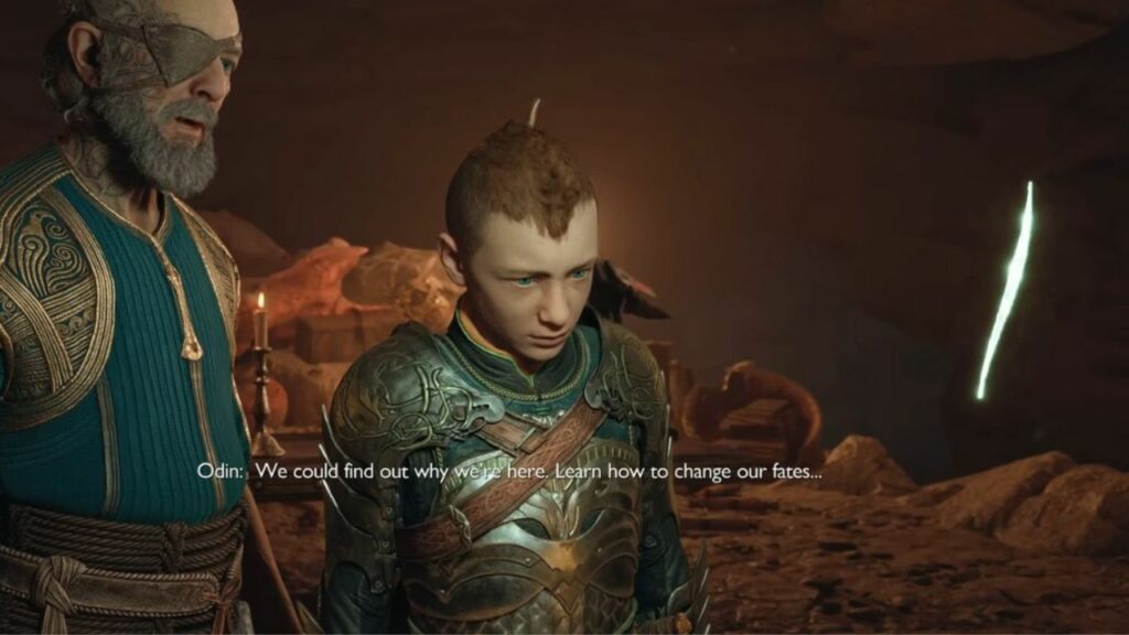 Does Odin betray Atreus? What is the rift Odin is researching?