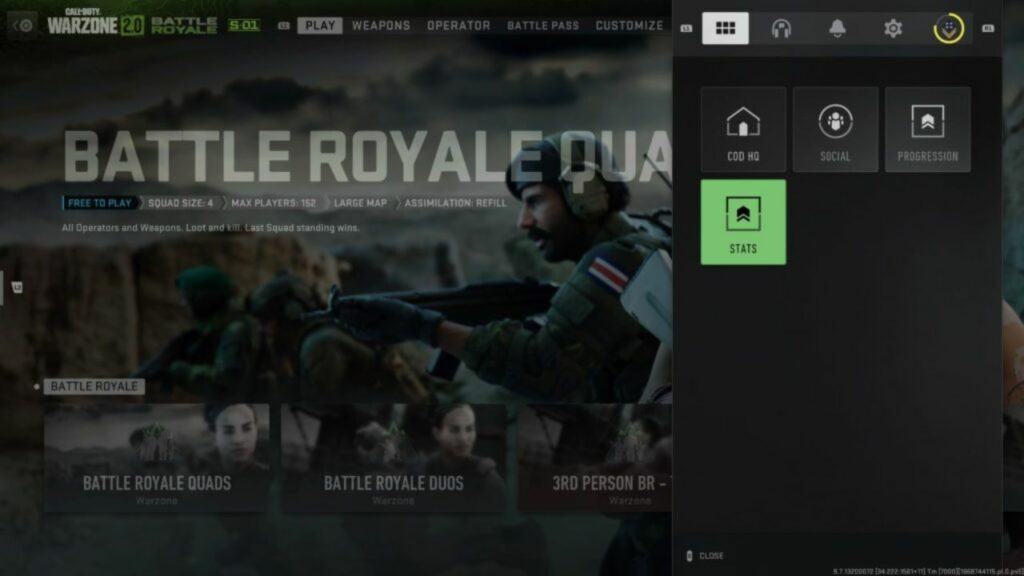 How to check your stats? - Call of Duty: Warzone 2.0