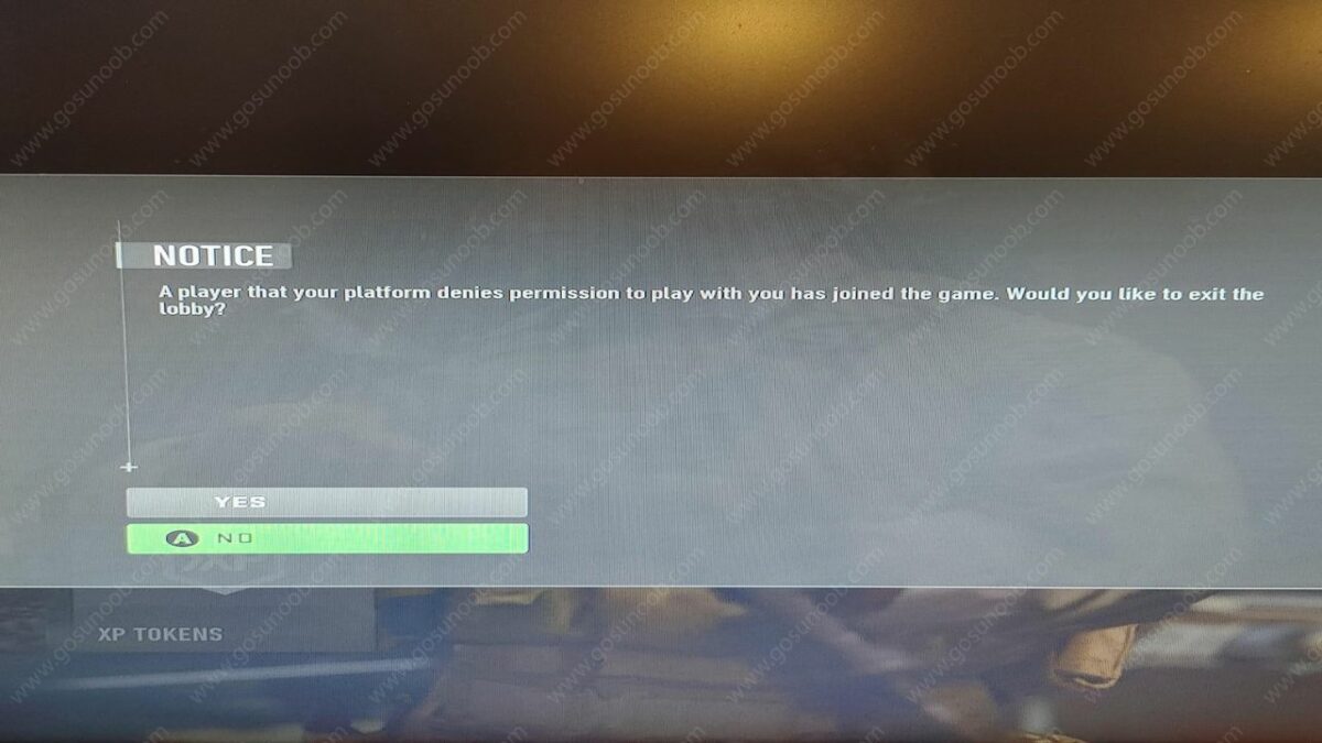 How to fix Player that Your Platform Denies Warzone 2 error?