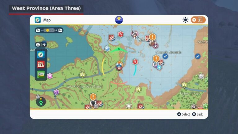 Pokemon Scarlet and Violet locations of Stakes Walkthrough