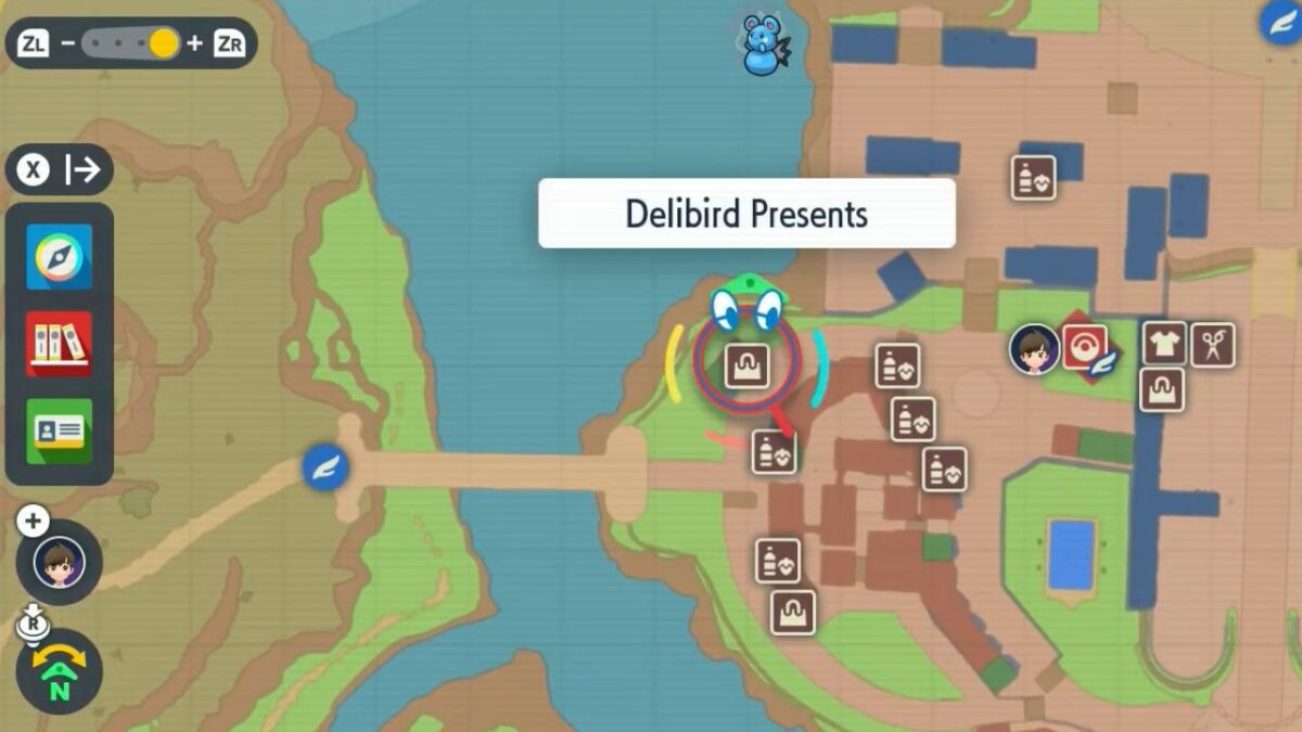 Delibird Presents Store Locations and Drop Items guide